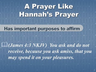 A Prayer Like Hannahs Prayer.ppt