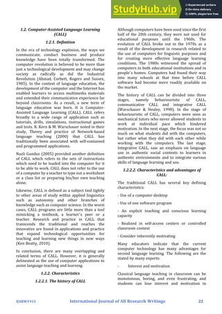 A PRE-EXPERIMENTAL STUDY ON THE EFFECTIVENESS OF INTERNET-BASED ...