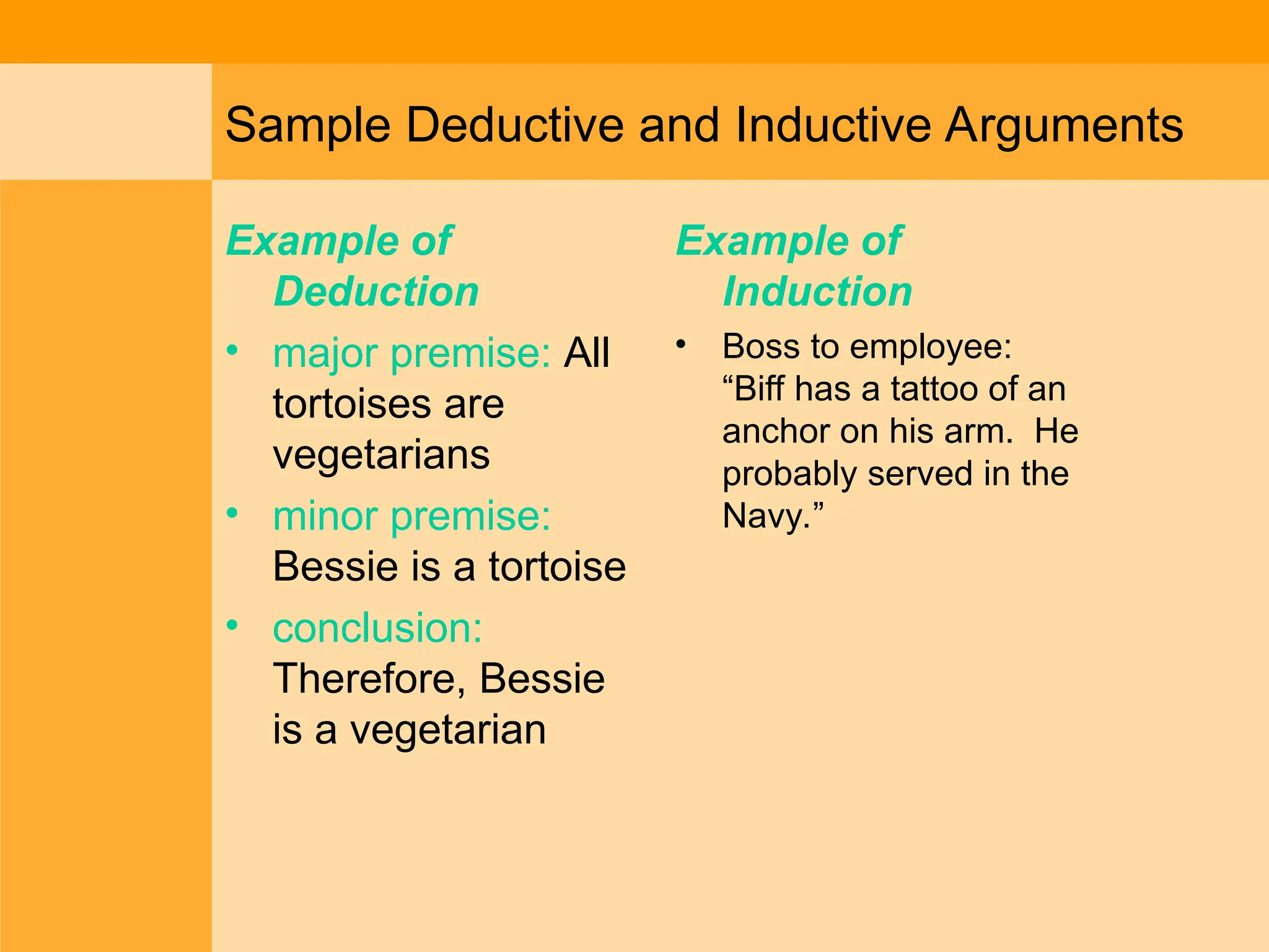 Formal Versus Informal Logic lecture presentation | PPT