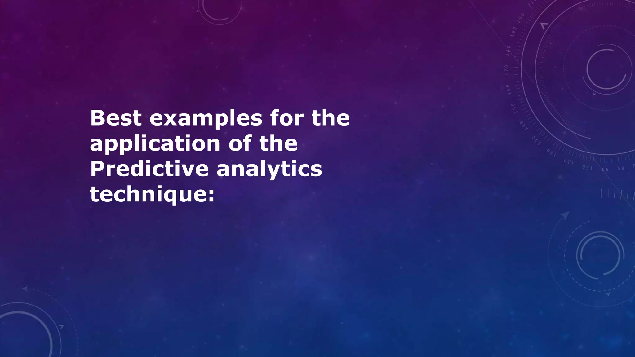 A predictive analytics primer | PPTX