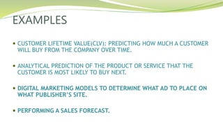 A predictive analytics primer | PPTX