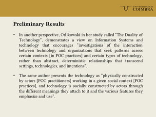A Preliminary Study of Proof of Concept Practices and their connection ...