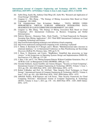 A premeditated cdm algorithm in cloud computing environment for fpm 2 | PDF | Cloud Computing ...