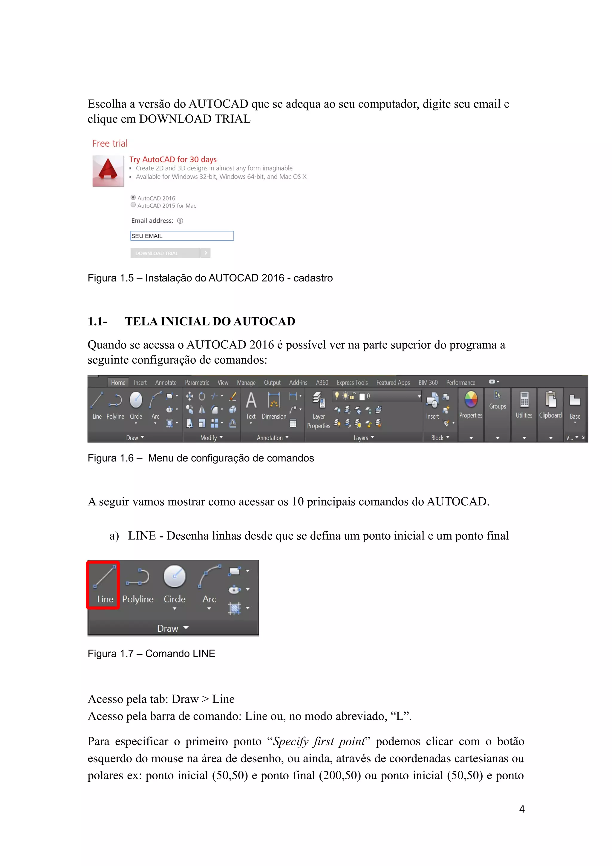 Aprenda autocad-2016-em-10-comandos-final-a | PDF