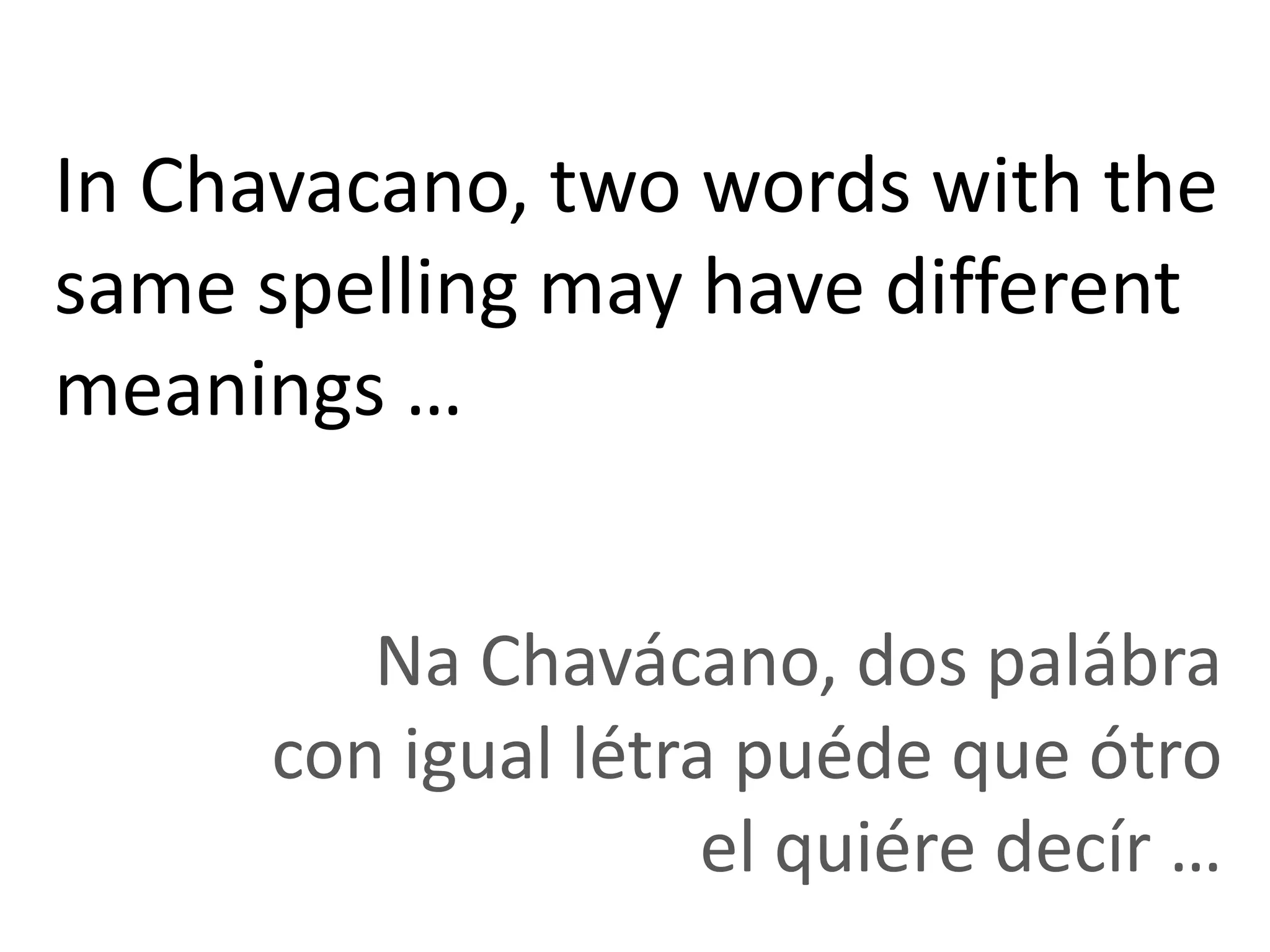 Aprende Chavacano 02 - The stressed sounds in the Chavacano Language | PDF