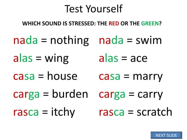 Aprende Chavacano 03 - Say it right - the stressed A sound | PDF