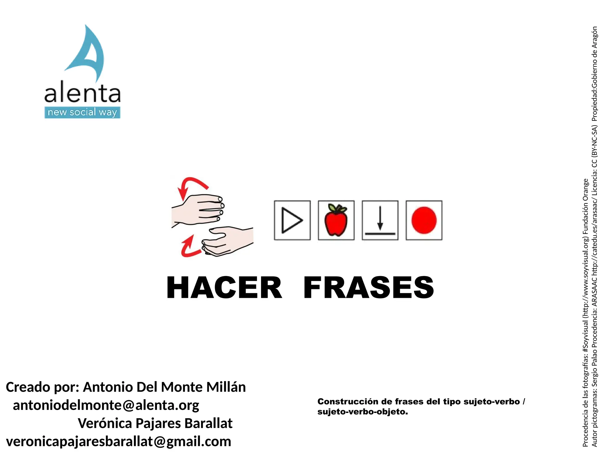 Aprendemos a construir frases con imagenes | PPT