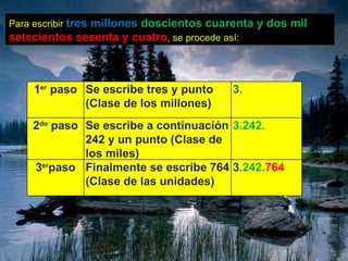 Aprendemos los números hasta el millón revisado | PPT