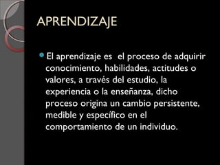 Aprender a aprender | PPT