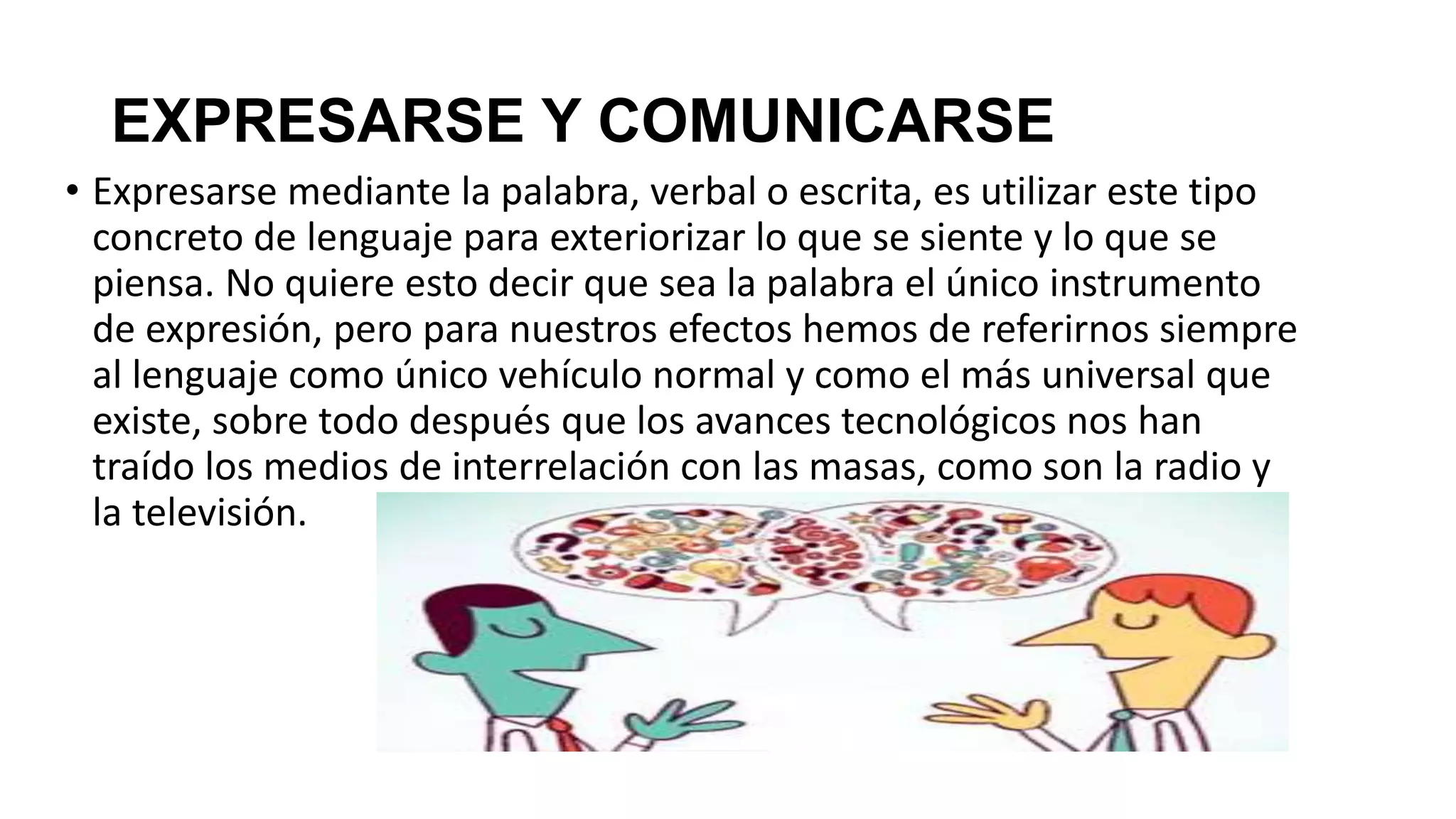 Aprender a hablar y escribir correctamente | PPTX