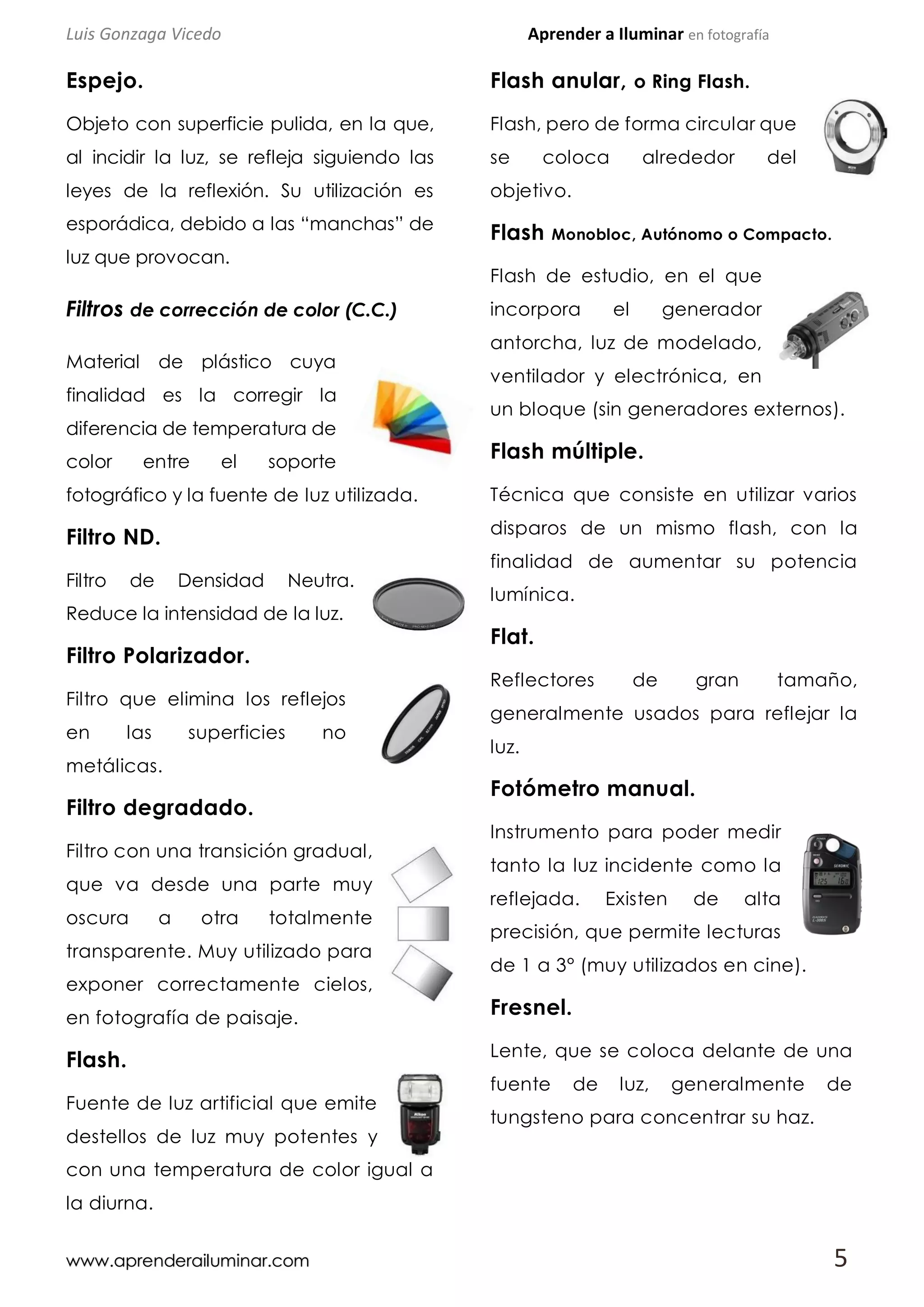 Aprender a iluminar en fotografía free | PDF