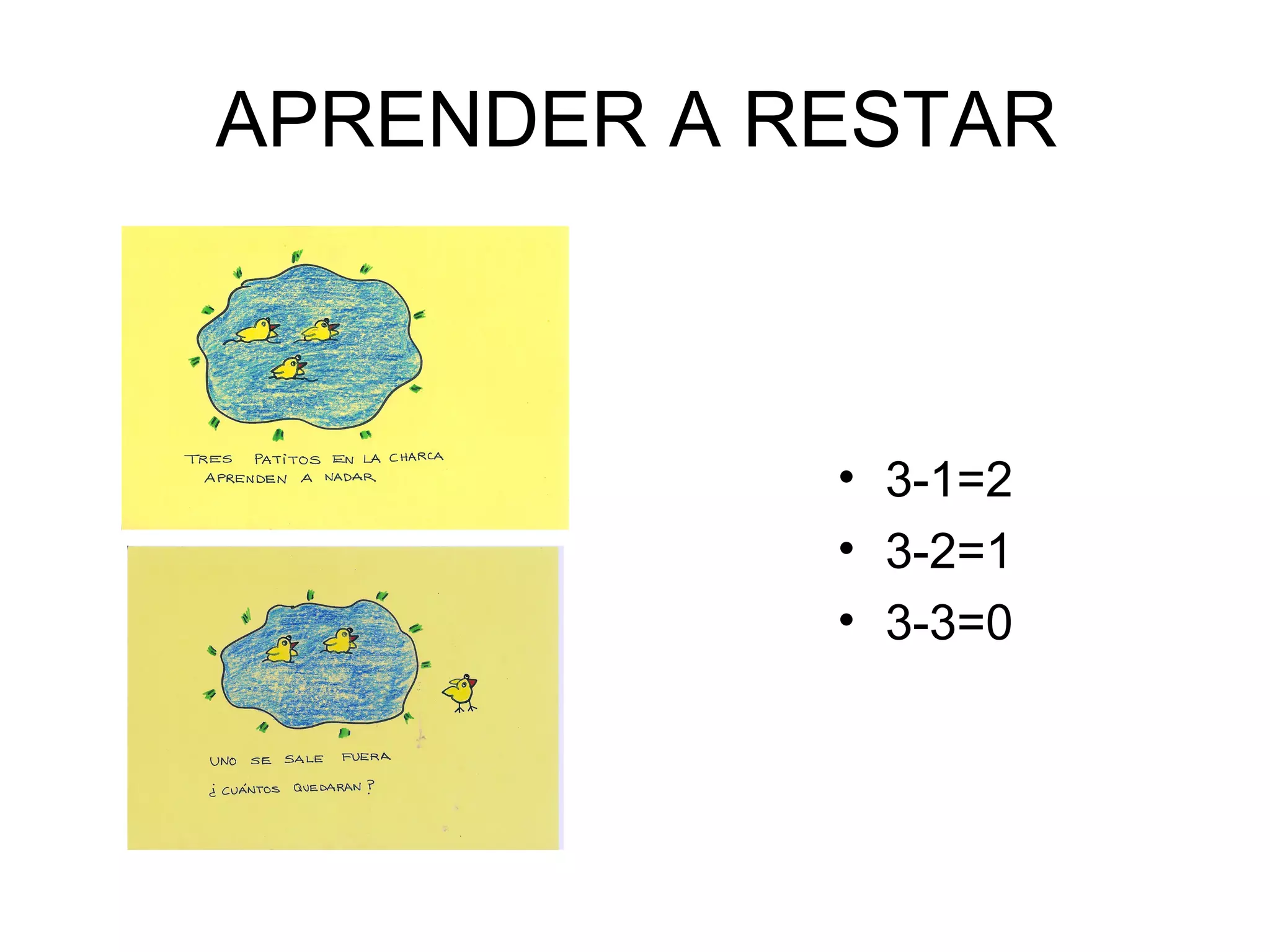 Aprender a restar | PPT