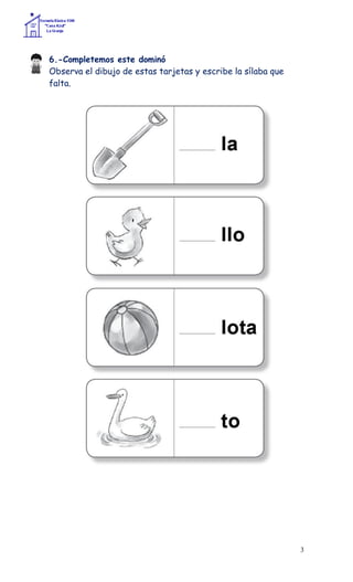 Aprendiendo a leer y escribir la p | PDF