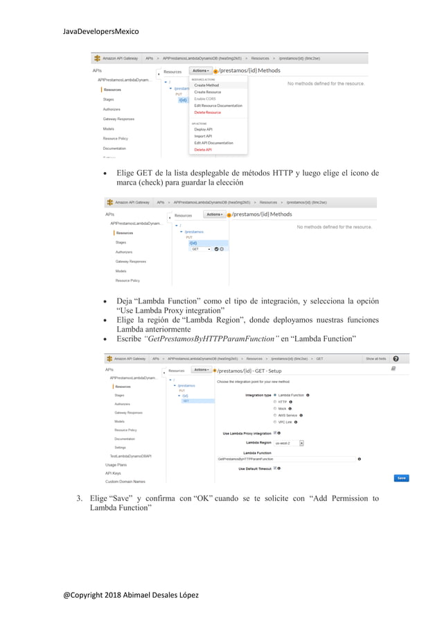 Aprendiendo Aws Lambda Con Api Gateway Y Dynamodb Pdf