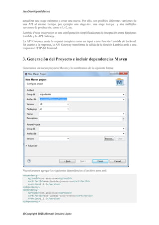 Aprendiendo AWS Lambda con API Gateway y DynamoDB | PDF