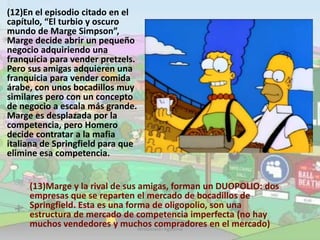 Trabajo Práctico: Aprendiendo economía con Los Simpsons - Wroblewski | PPTX