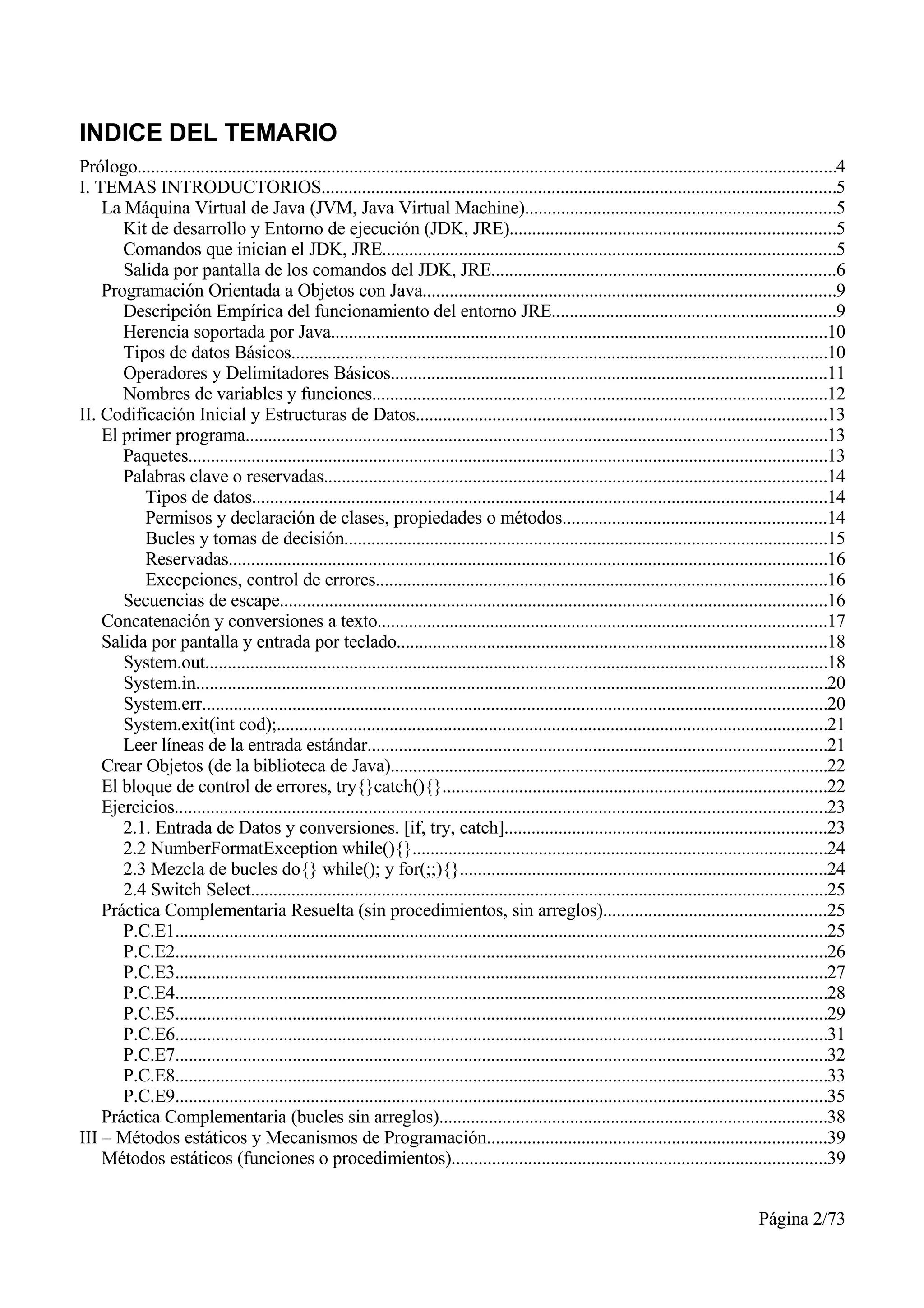 Aprendiendo java | PDF