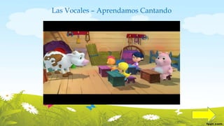 Aprendiendo las vocales | PPTX