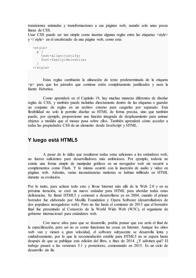 Aprendiendo Php Mysql Javascript Css Html5 Libro Traducido Pdf