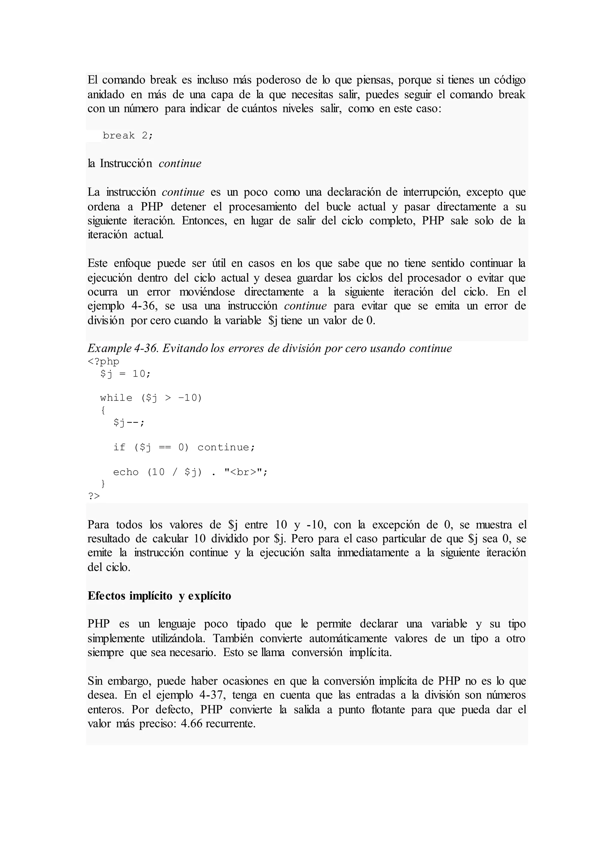 Aprendiendo Php My Sql Javascript Css Html5 Capitulo 4 Expresiones Y Control De Flujo En Php