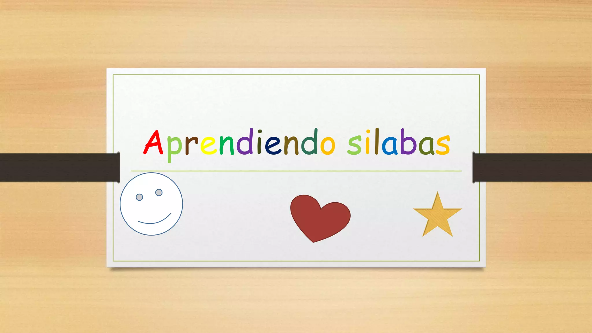 Aprendiendo silabas | PPT