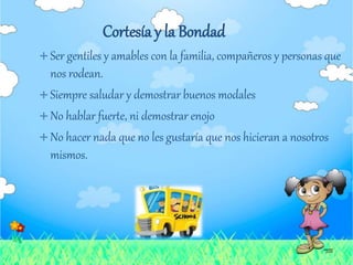 Aprendiendo valores | PPTX