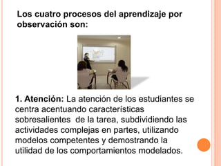 Aprendizaje por-observacion-segun-albert.bandura | PPTX