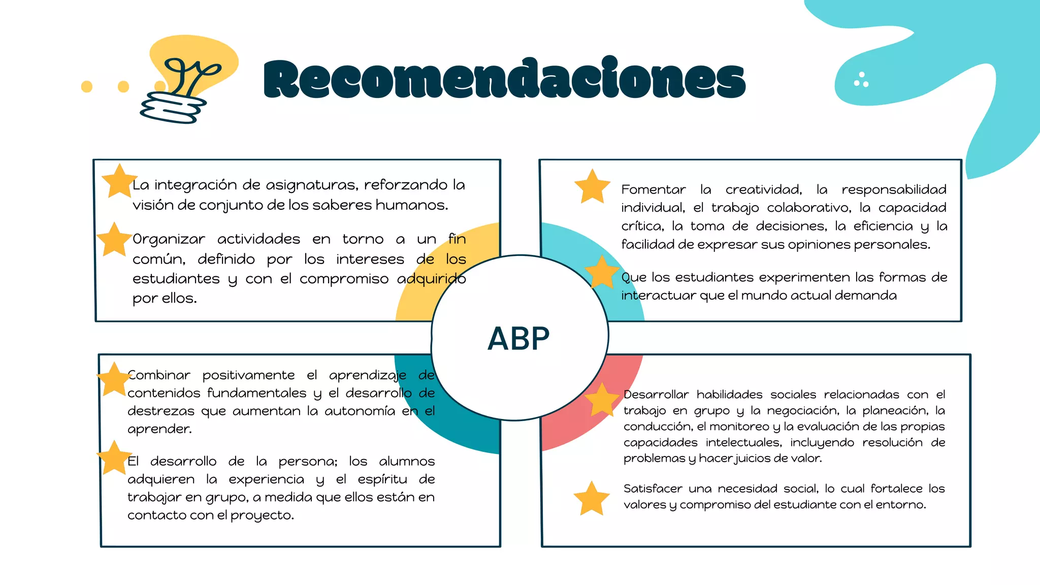 Aprendizaje basado en proyectos ABP | PDF