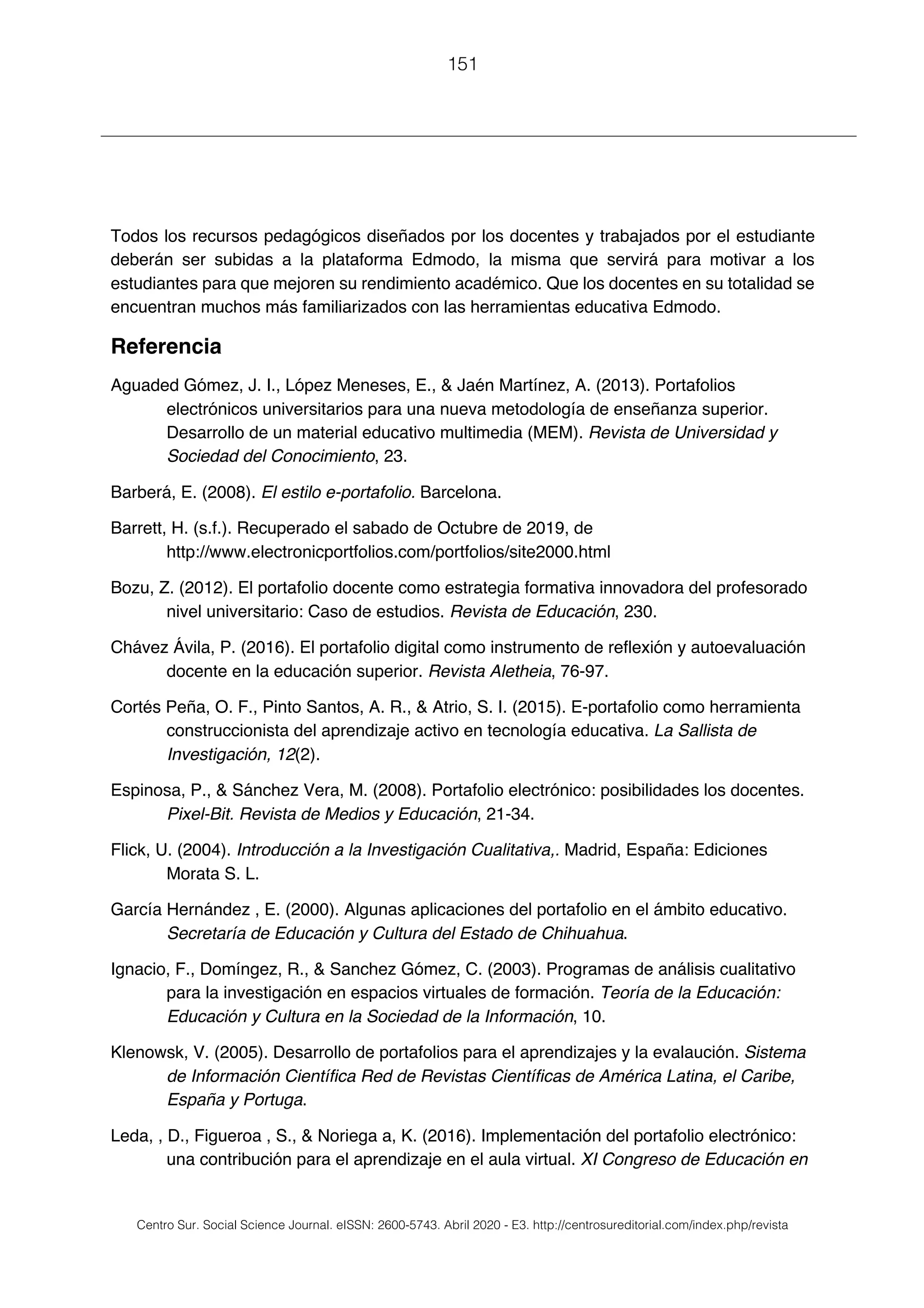 El portafolio electrónico en la enseñanza de la Educación Física | PDF