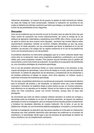 El portafolio electrónico en la enseñanza de la Educación Física | PDF