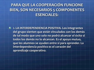 Aprendizaje cooperativo en el aula de primaria. | PDF