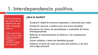 Aprendizaje cooperativo. ideas y principios básicos | PDF