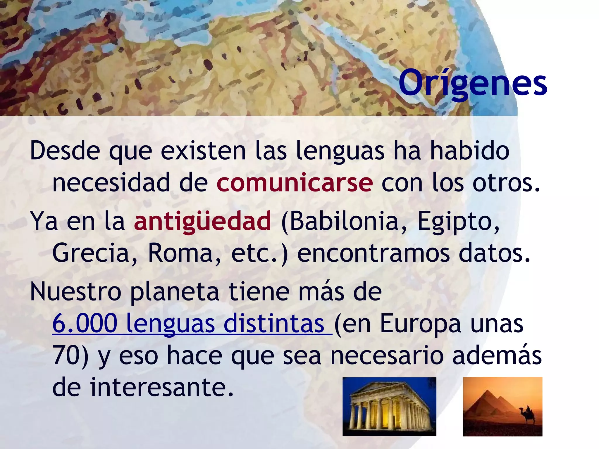 Aprendizaje de Lenguas Extranjeras | PPT