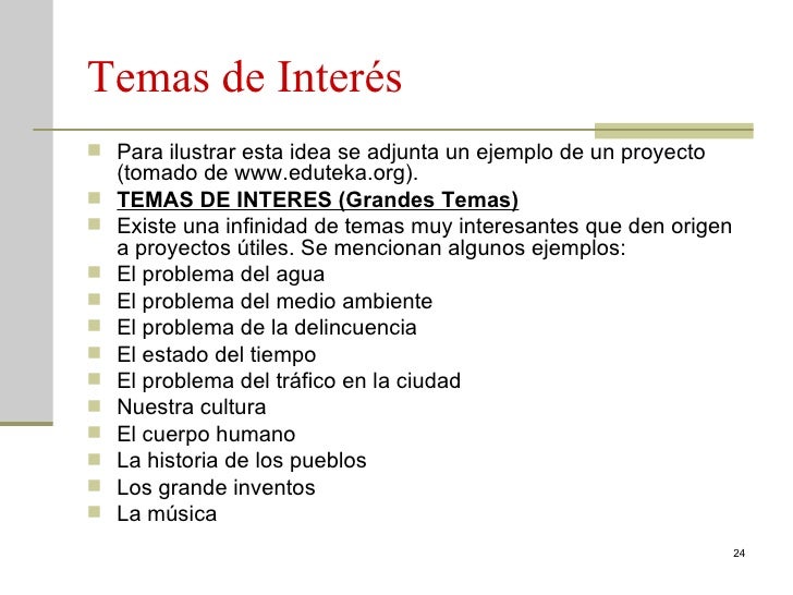 Aprendizaje Por Proyectos