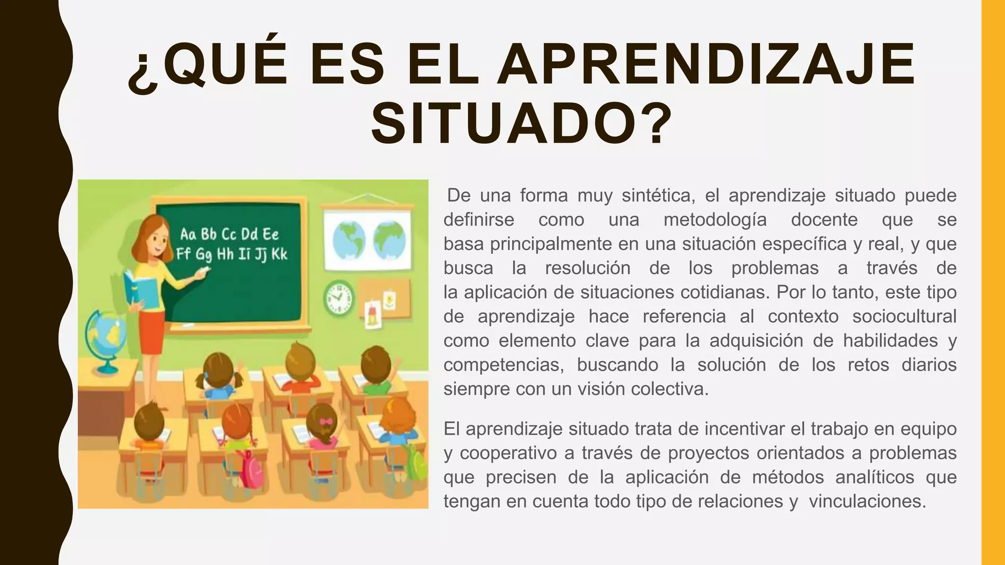 Aprendizaje Situado Ppt 