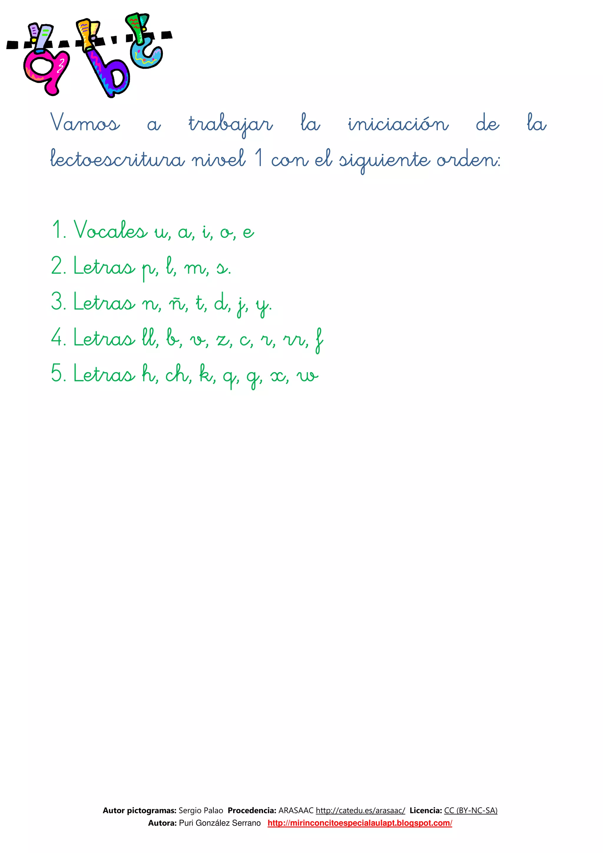 Aprendo a escribir iniciación a la lectoescritura nivel 1 | PDF