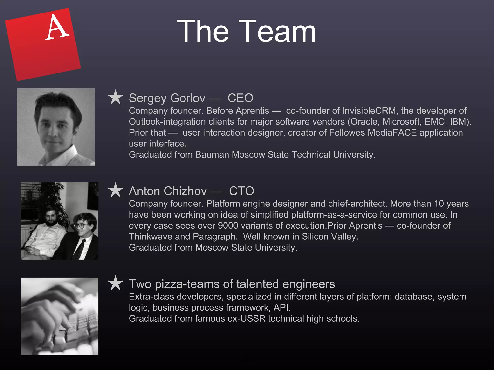 Aprentis platform | PPT