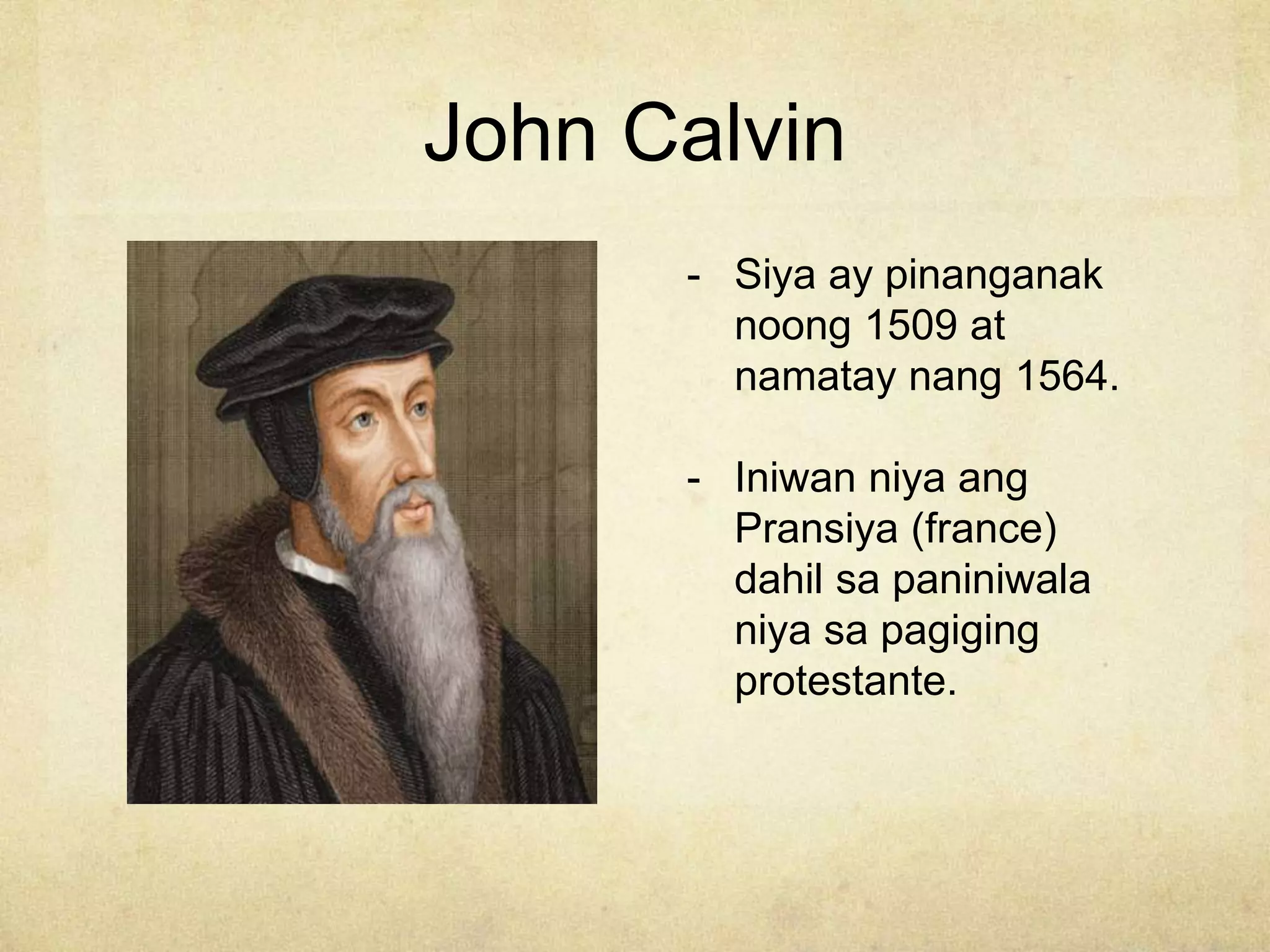 EPEKTO NG REPORMASYON | PPTX