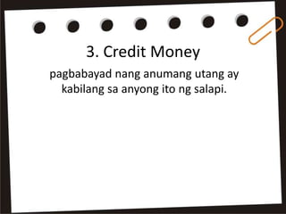 Uri ng salapi | PPTX