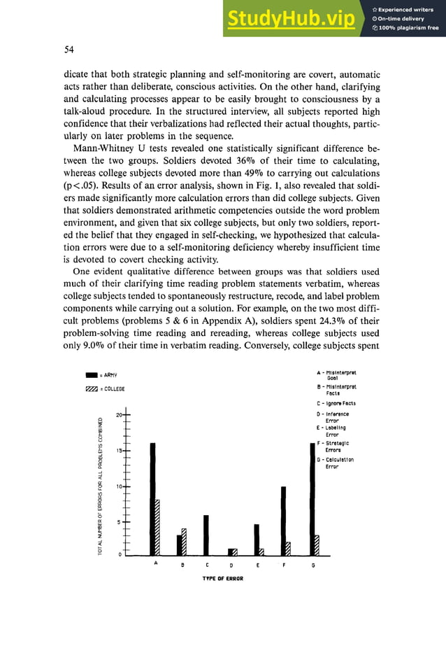A Prescriptive Analysis Of Low-Ability Problem-Solving Behavior | PDF