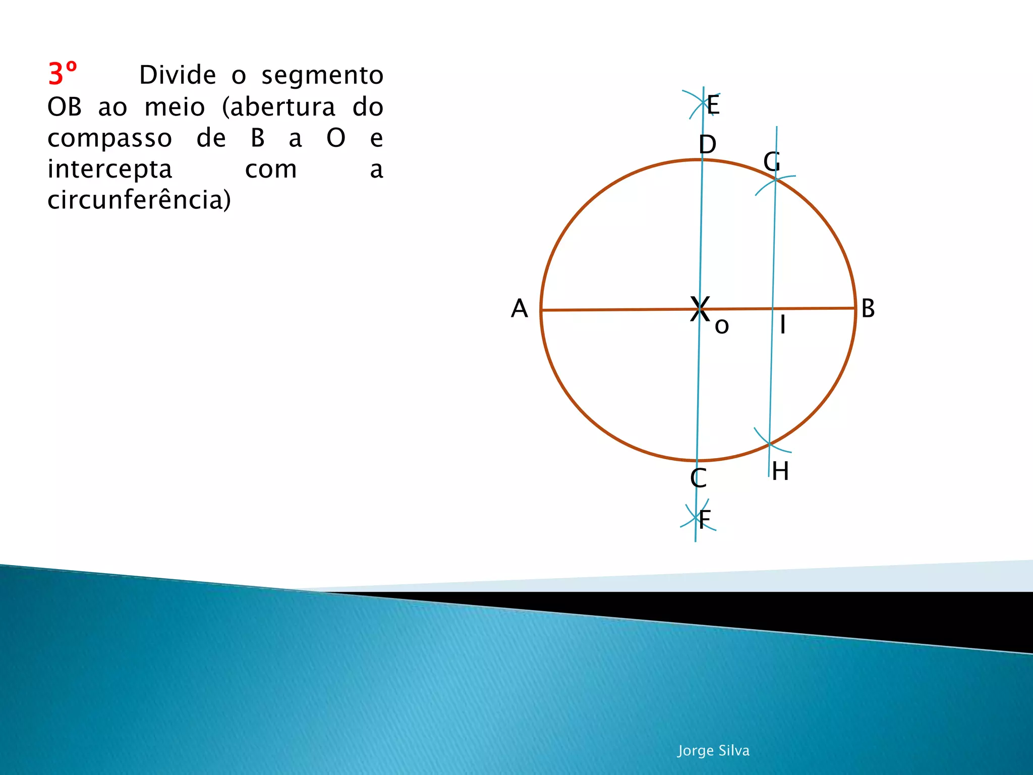 Divisão da circunferência em 5 partes iguais | PPTX