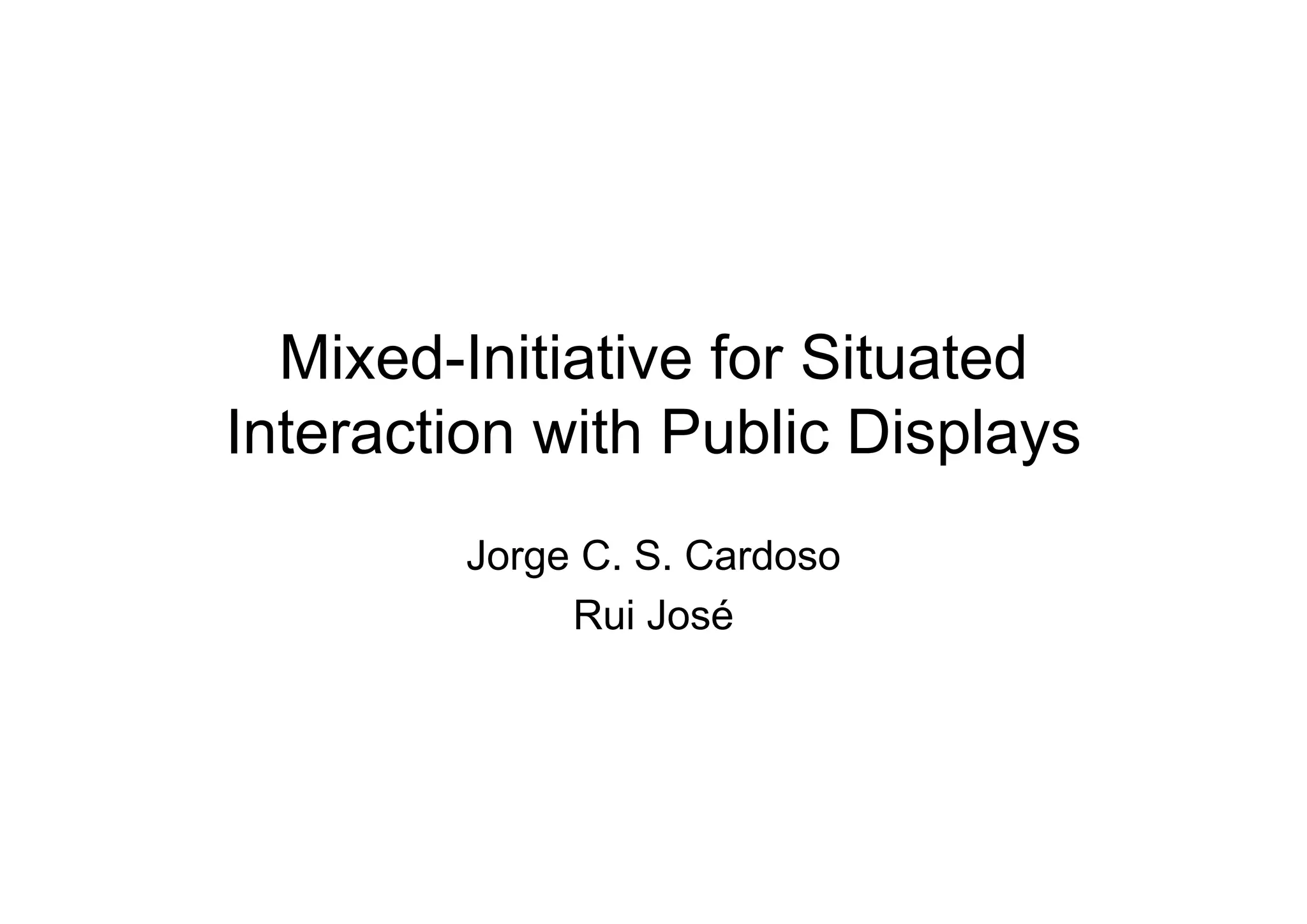 PhD Proposal Presentation | PDF