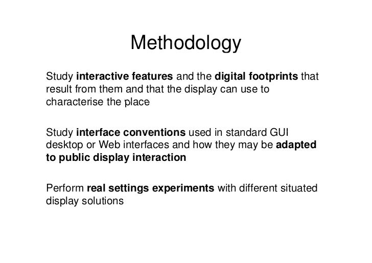 PhD Proposal Presentation