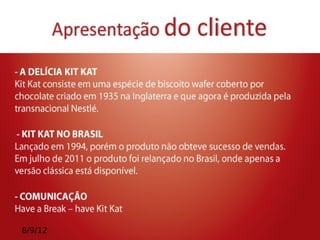 Apresentacao KitKat | PPT