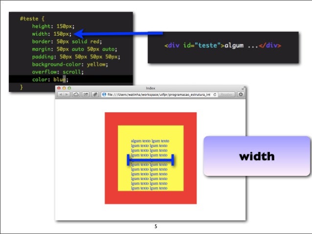 CSS - Modelo de Caixa