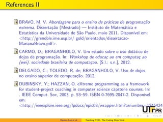 Teaching TDD, the Coding Dojo Style | PDF