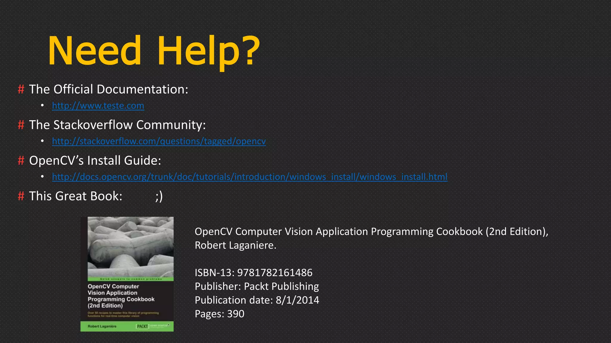 Guide: How to Build OpenCV 3.0.0 | PPTX | Programming Languages | Computing