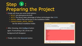 Guide: How to Build OpenCV 3.0.0 | PPTX | Programming Languages | Computing