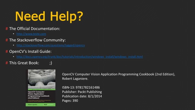 Guide How To Build Opencv 3 0 0 Ppt
