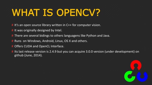 Guide: How to Build OpenCV 3.0.0 | PPTX | Programming Languages | Computing